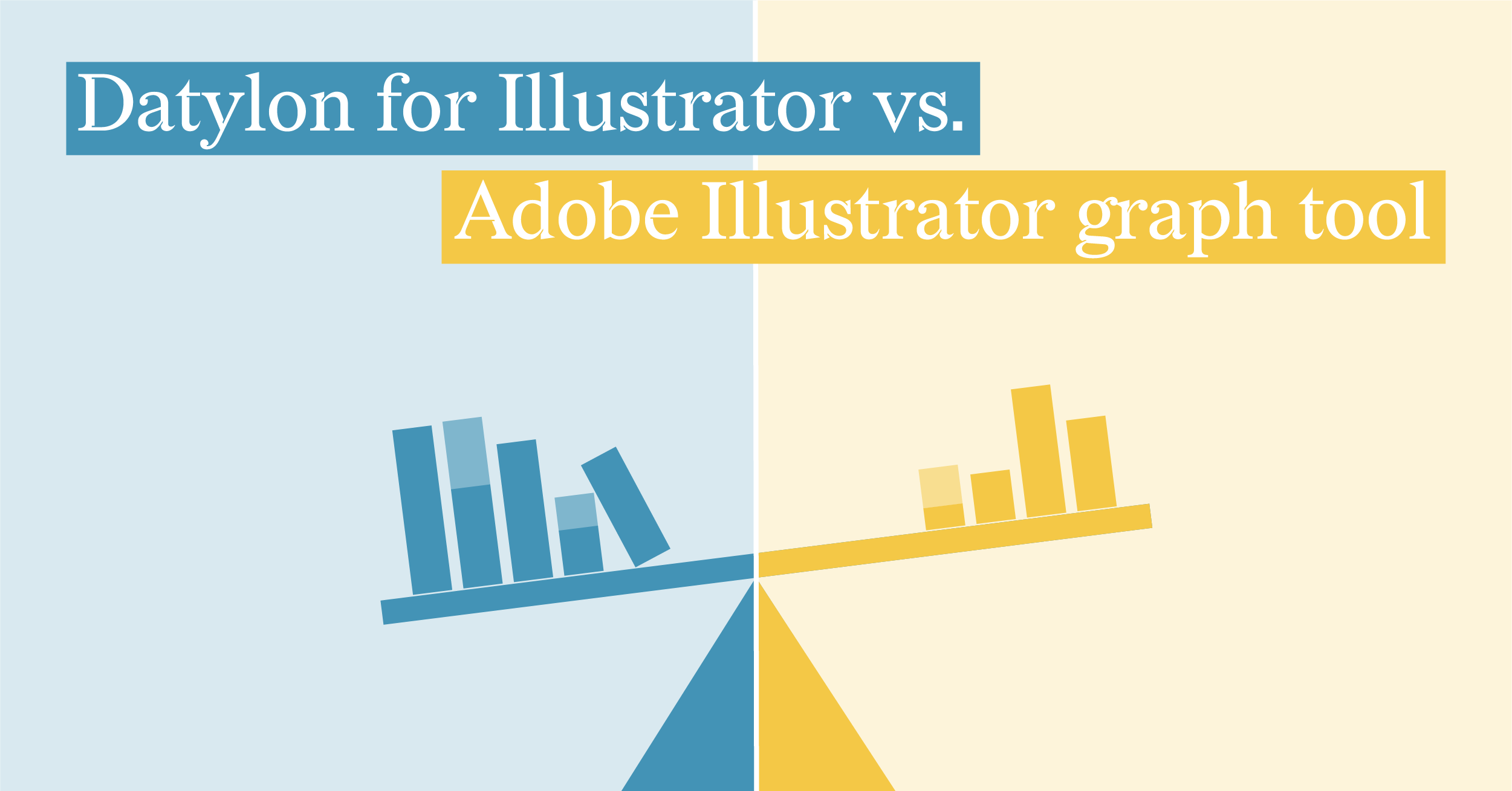 Datylon for Illustrator vs. Adobe Illustrator Graph tool | Blog | Datylon